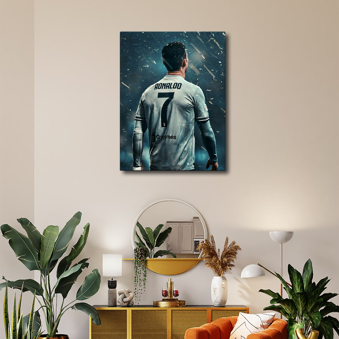 Cristiano Ronaldo CR7 Canvas Frames Wall Art – Decor Your Walls