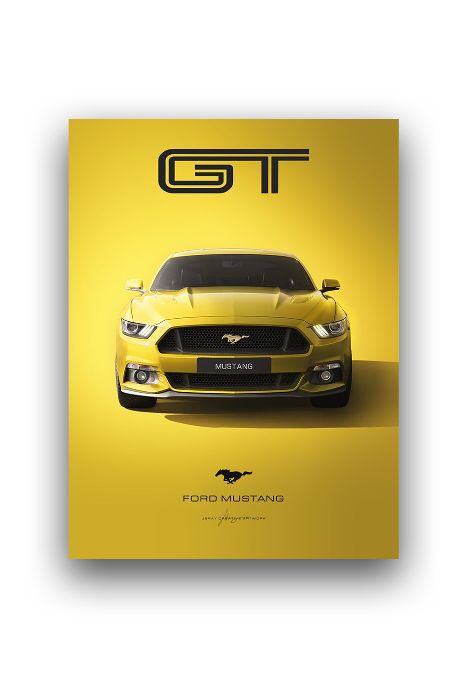 Mustang GT – Decor Your Walls