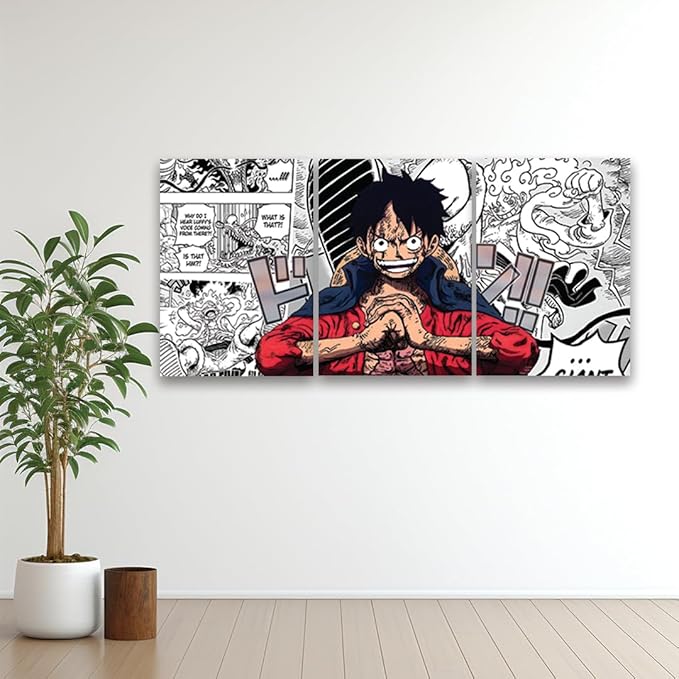 Zenithink Luffy One Piece Wall – Decor Your Walls