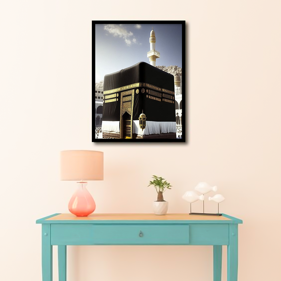 Kaaba Canvas Frames | Wall Art – Decor Your Walls