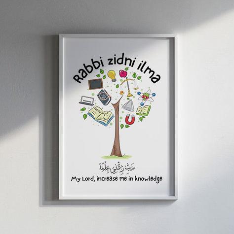 Knowledge Tree: Learn & Grow – Decor Your Walls